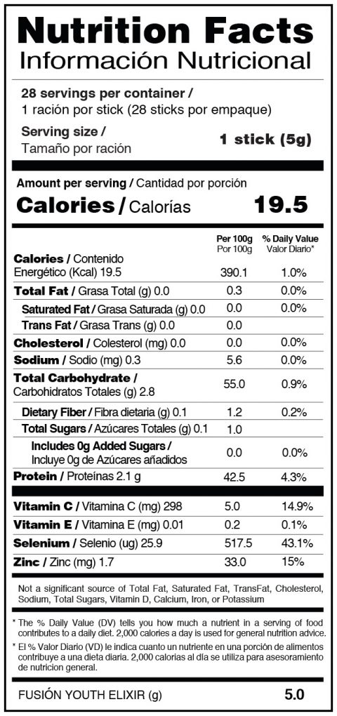 YOUTH ELIXIR - FuXion Perú